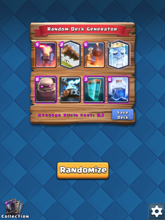 Random Decks for Clash Royale لنظام iOS (iPhone/iPad/iPod touch) - قم بتنزيله مجانا على AppPure