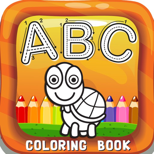 ABC Trace And Phonics Coloring Books : English Learning Free For Kids ...