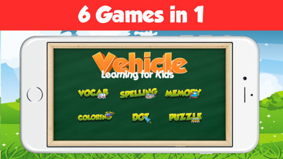 Vehicles Name First Words Learning Toddlers Games for iOS (iPhone/iPad ...