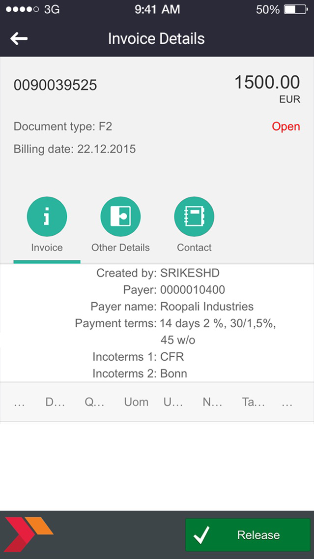 Invoice Accounting Approval for iOS (iPhone/iPad) - Free Download at ...
