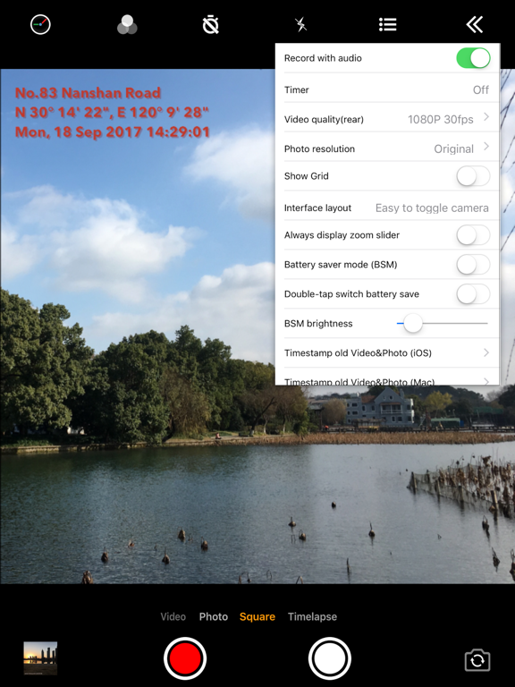 Timestamp Camera Basic for iOS (iPhone/iPad) - Free Download at AppPure