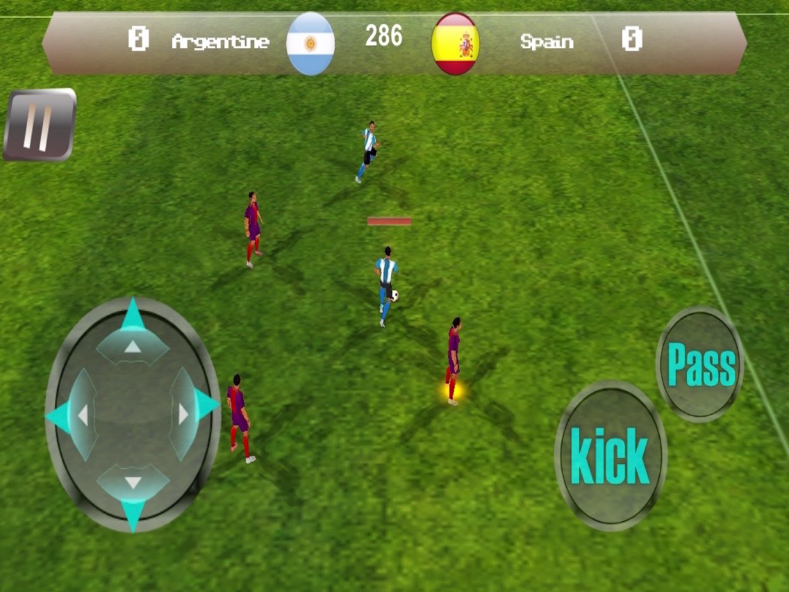 Pro Football Soccer League 3D for iOS (iPhone/iPad) - Free Download at ...