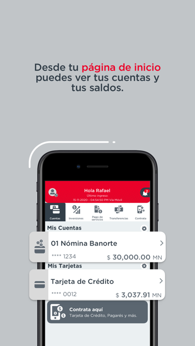 Banorte Movil for iOS (iPhone/iPad) - Free Download at AppPure