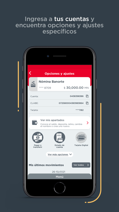 Banorte Movil for iOS (iPhone/iPad) - Free Download at AppPure