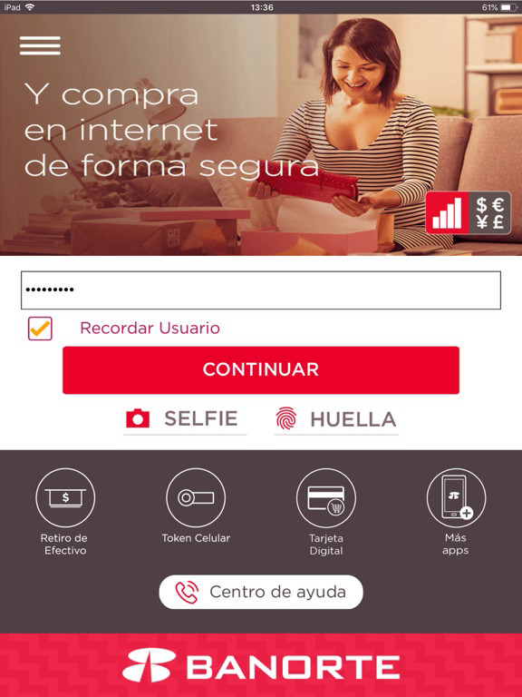 Banorte Movil for iOS (iPhone/iPad) - Free Download at AppPure