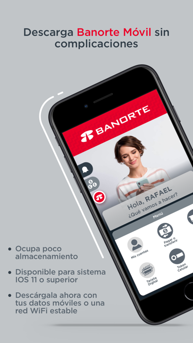 Banorte Movil for iOS (iPhone/iPad) - Free Download at AppPure