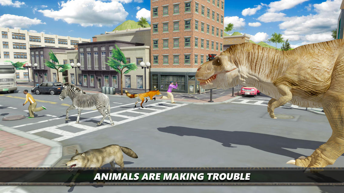 Dinosaur City Simulator Games for iOS (iPhone/iPad) - Free Download at ...