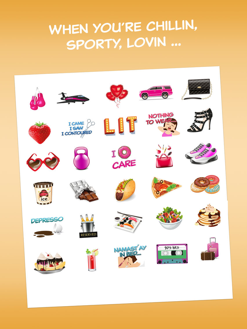 Chicks Love Emoji - Extra Emojis For Sassy & Flirty Texts for iOS ...