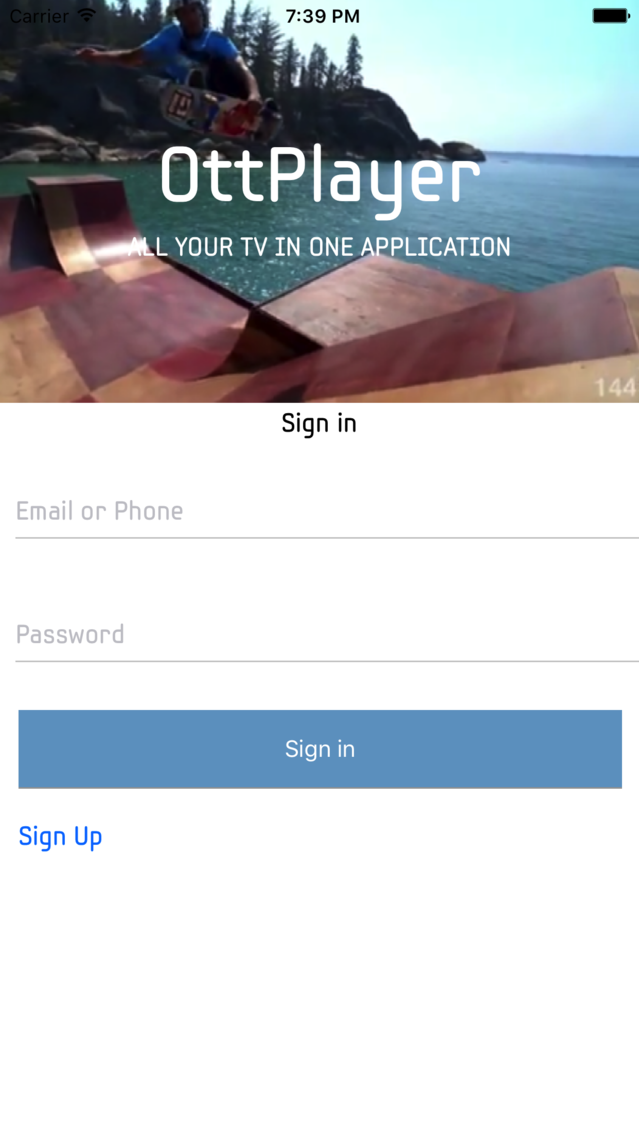 OttPlayer.tv for iOS (iPhone/iPad) - Free Download at AppPure
