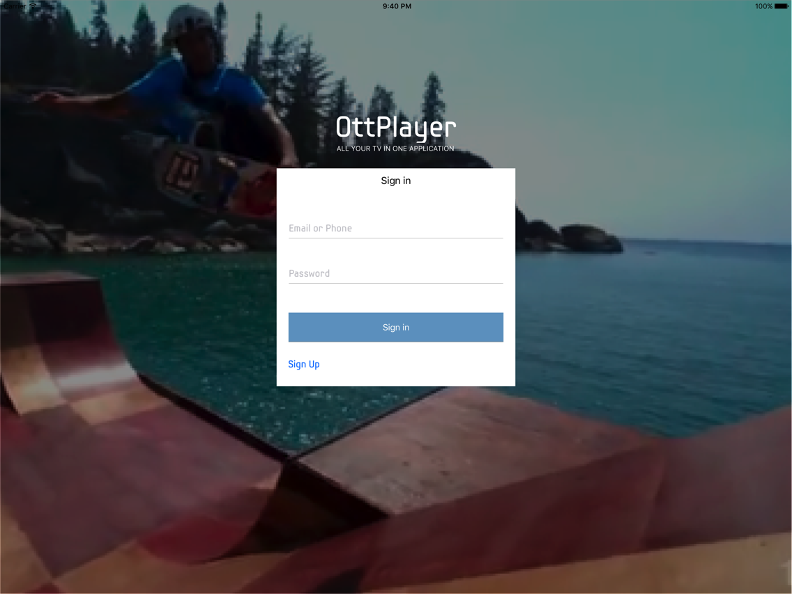 OttPlayer.tv for iOS (iPhone/iPad) - Free Download at AppPure
