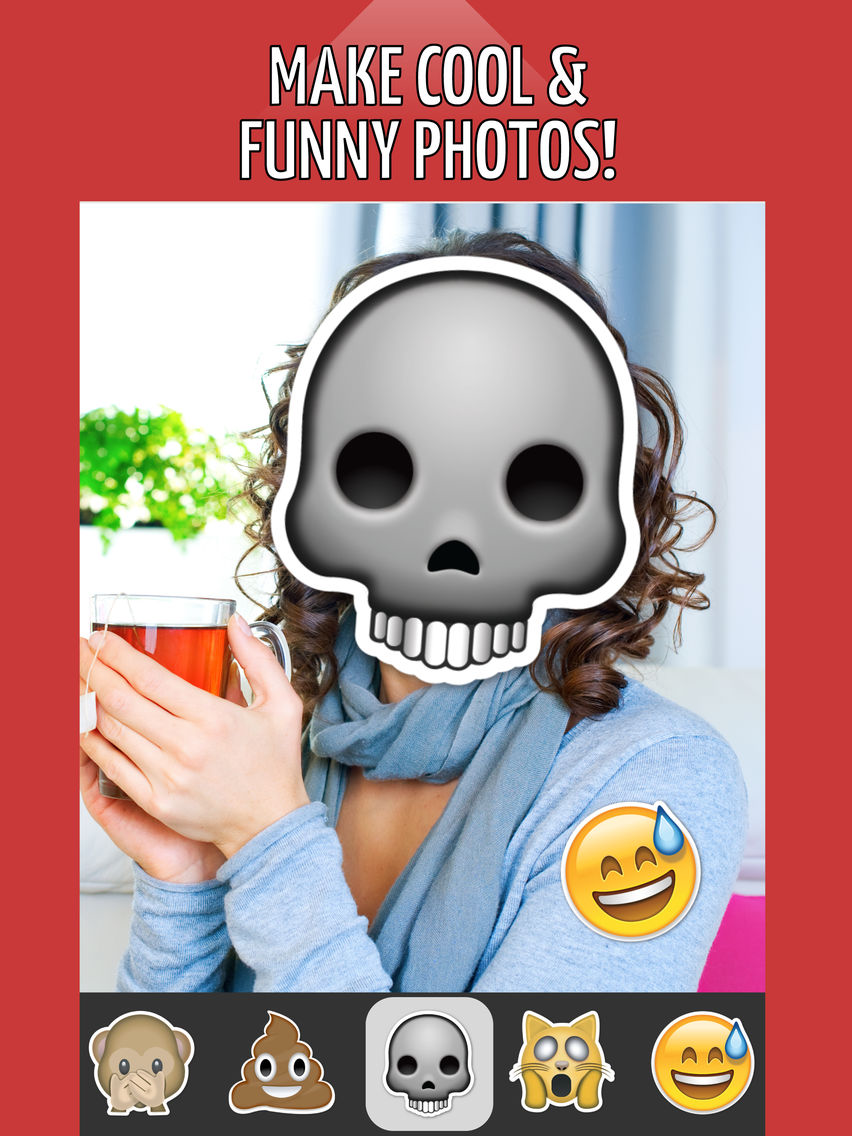 Emoji Face Maker - Cartoon Yourself Funny Face App for iOS (iPhone/iPad ...