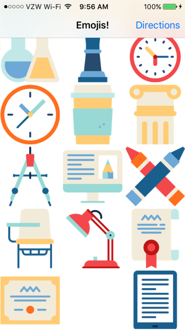 School Emojis for iOS (iPhone/iPad) Latest Version at $0.99 on AppPure