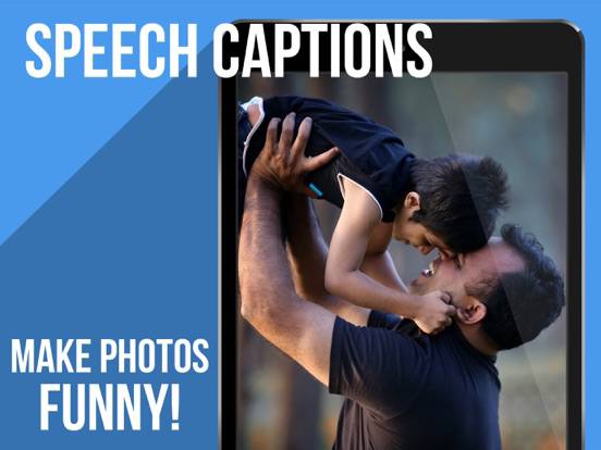 Speech Caption: Comic Meme Text Bubbles on Photos for iOS (iPhone/iPad ...