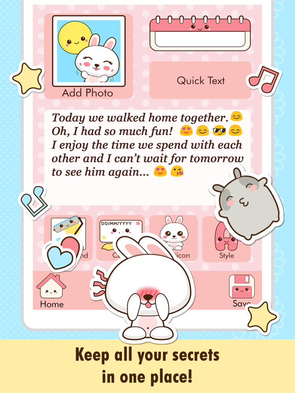 Niki: Cute Diary App for iOS (iPhone/iPad/iPod touch) - Free Download ...