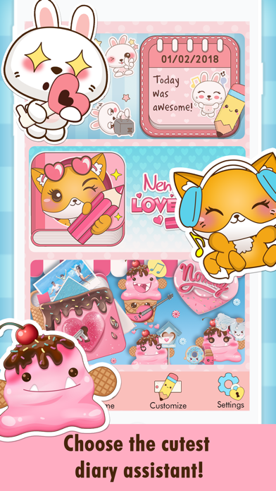 Niki: Cute Diary App for iOS (iPhone/iPad/iPod touch) - Free Download ...