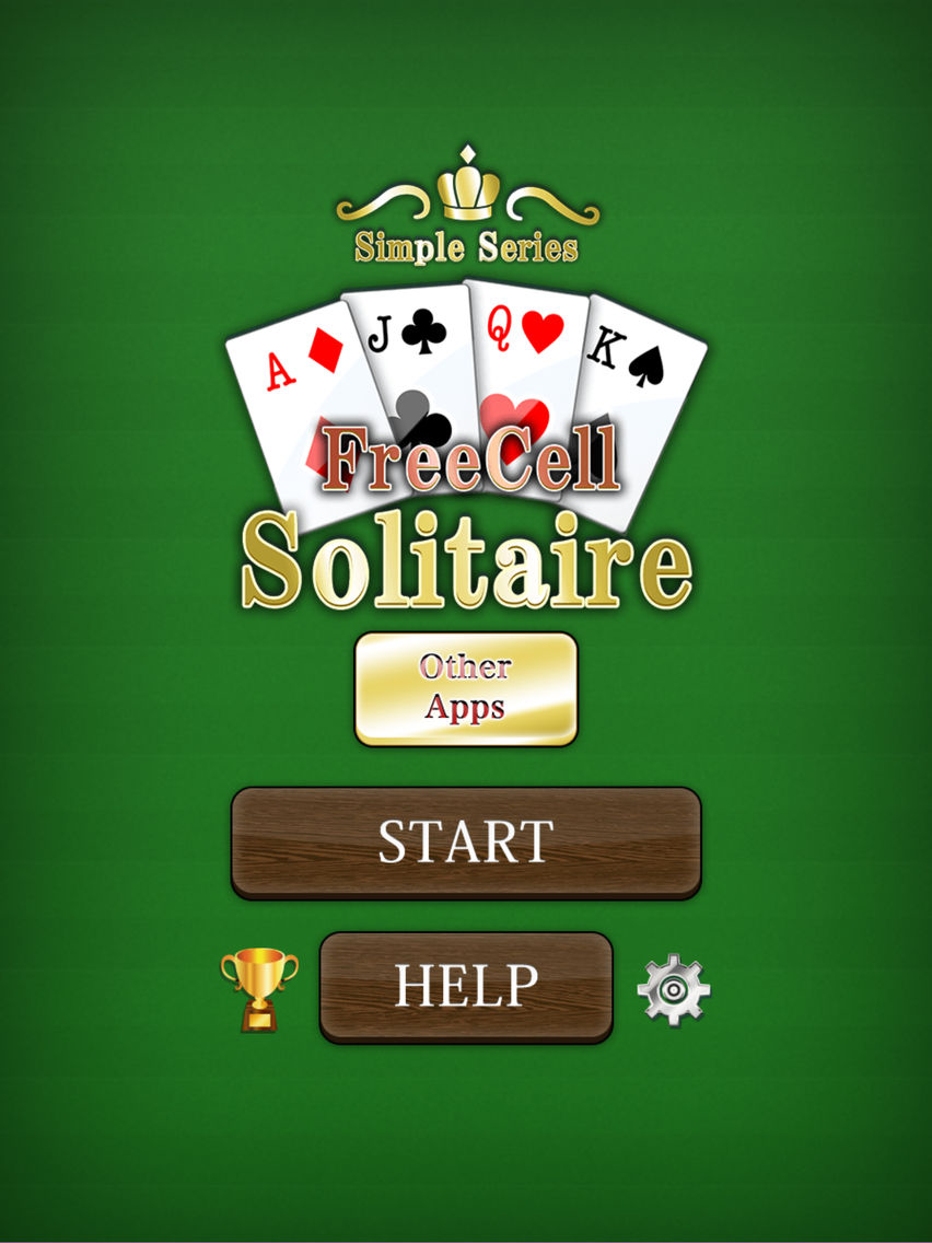 FreeCell Solitaire - Simple Card Game Series for iOS (iPhone/iPad ...
