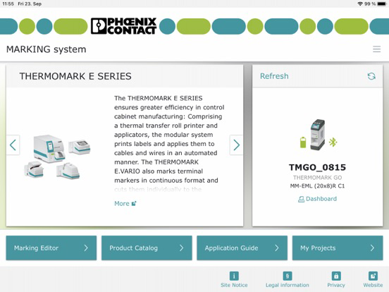 PHOENIX CONTACT MARKING system for iOS (iPhone/iPad/iPod touch) - Free ...
