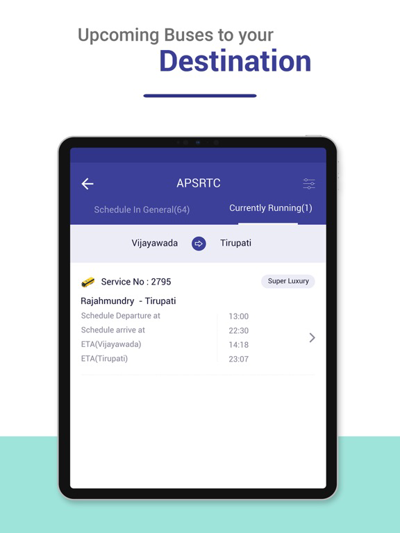 APSRTC LIVE TRACK pour iOS (iPhone/iPad/iPod touch) - Téléchargement ...