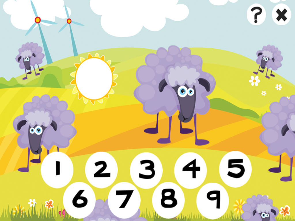 123 Counting Game Happy Farm Animals For Kids – Free Interactive ...