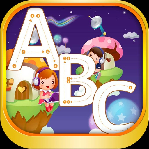 ABC Alphabet Tracing coloring for boy and girl for iOS (iPhone/iPad ...