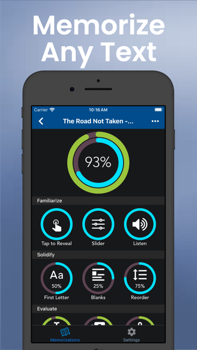 Memorize By Heart for iOS (iPhone/iPad) - Free Download at AppPure