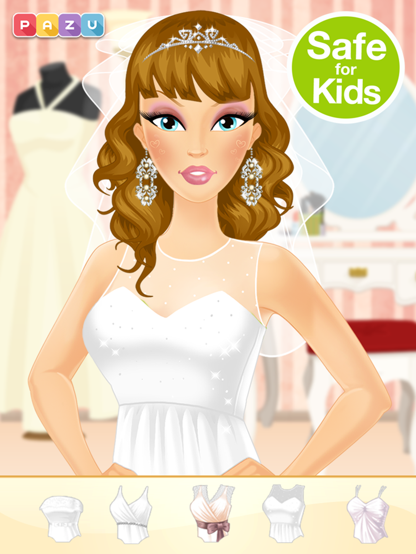 Makeup Girls - Wedding Dress Up & Make Up Game for girls, by Pazu for ...