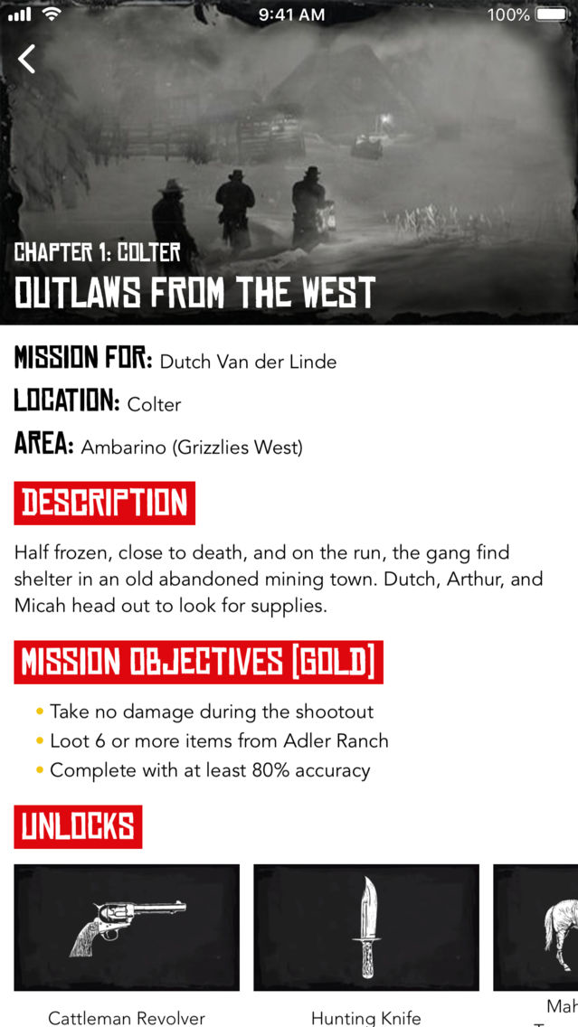 Unofficial Guide to RDR2 for iOS (iPhone) - Free Download at AppPure