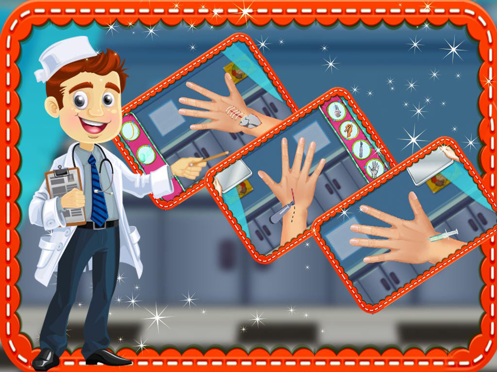 Hand Surgery - Crazy skin beauty surgeon and doctor hospital game for ...