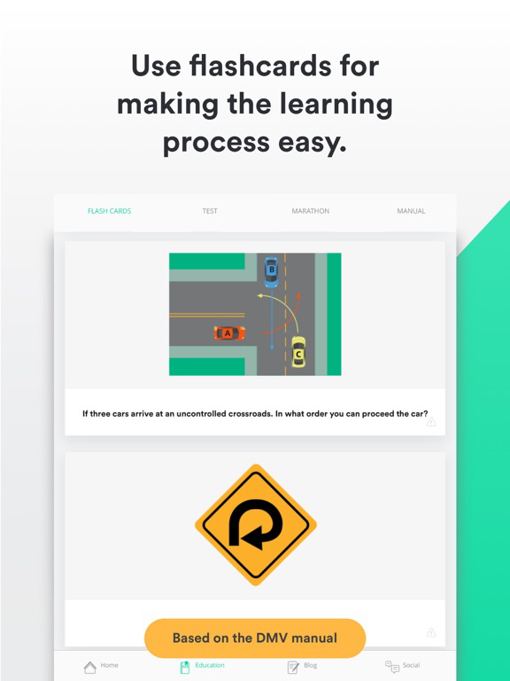 DMV Driving Test Driver Start for iOS (iPhone/iPad/iPod touch) - Free ...