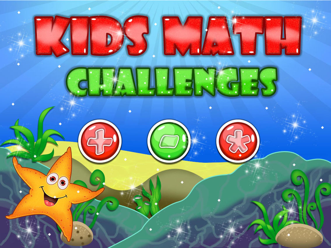 Kids Math Challenges Learning Game for iOS (iPhone/iPad) - Free ...