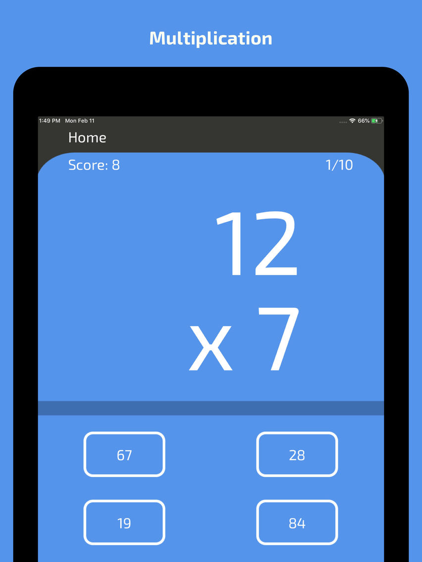 Mars Math Flash Cards for iOS (iPhone/iPad) - Free Download at AppPure