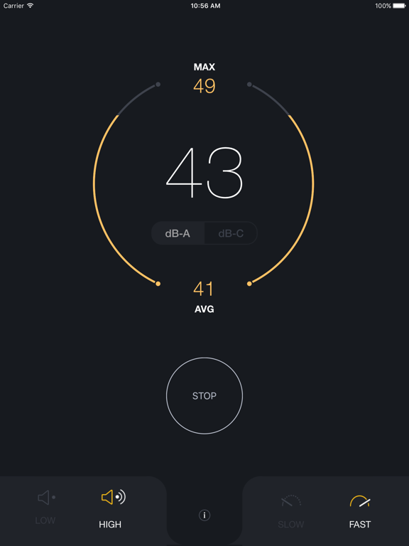 dB Decibel Meter - sound level measurement tool for iOS (iPhone/iPad ...