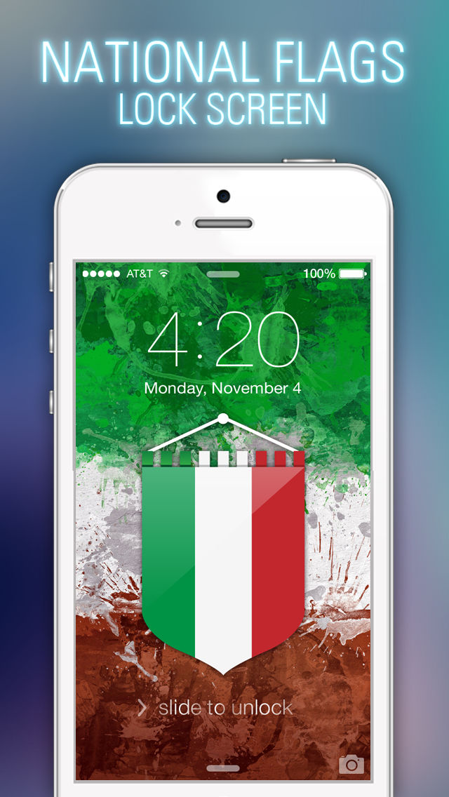 Pimp Your Wallpapers Pro - National Flags Special for iOS 7 for iOS ...