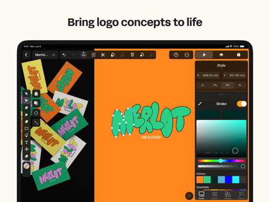 Linearity Curve Graphic Design for iOS (iPhone/iPad/Mac) - Free ...