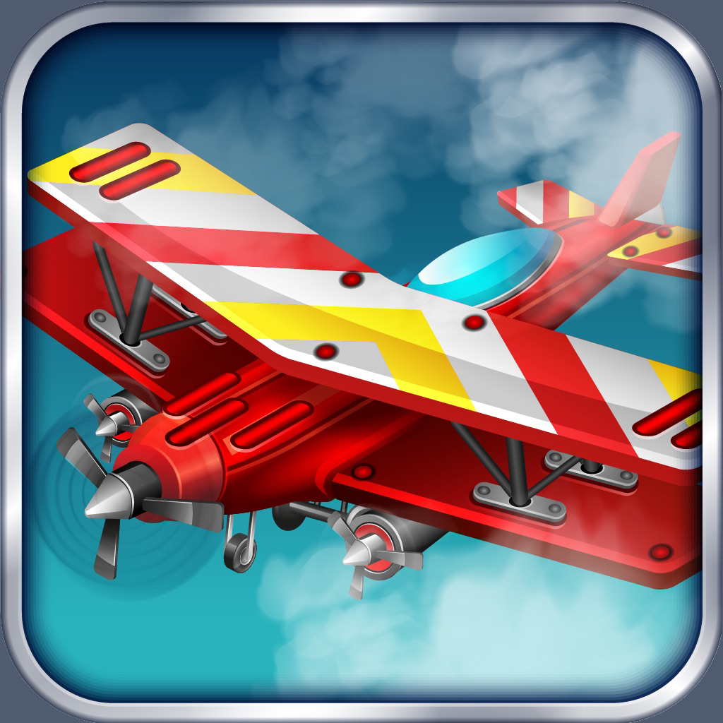Biplane Flight Simulator - Fun Free Plane Flight Game for iOS (iPhone ...