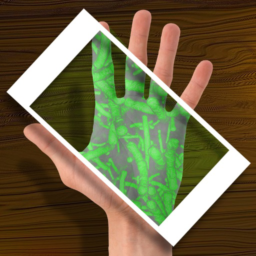 Scanner Bacteria Hand Joke for iOS (iPhone/iPad) - Free Download at AppPure