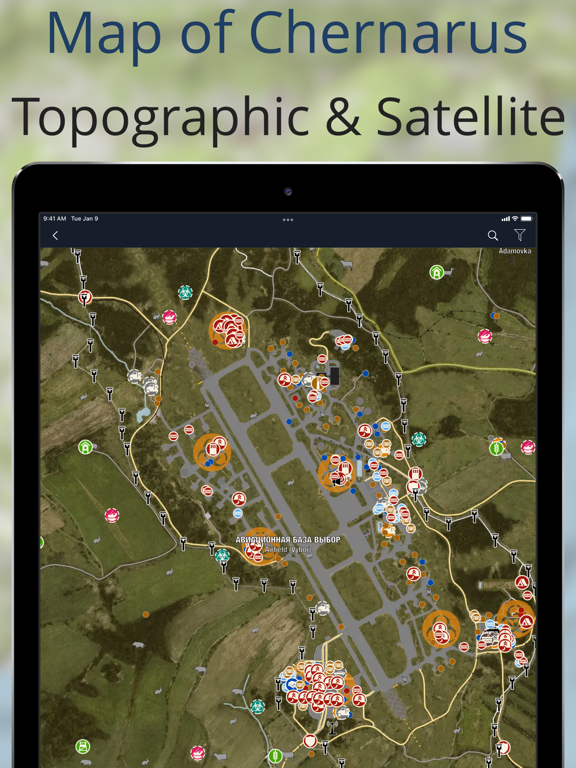 iZurvive - DayZ Maps for iOS (iPhone/iPad) - Free Download at AppPure