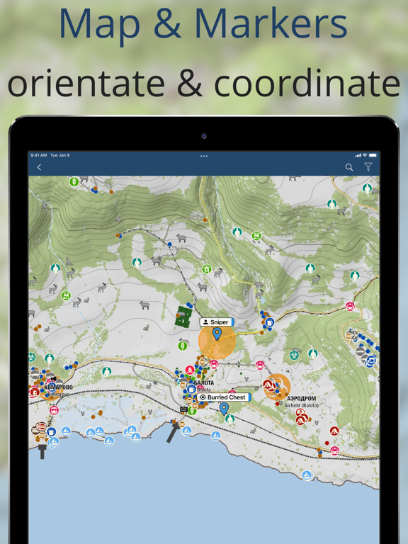 iZurvive - DayZ Maps for iOS (iPhone/iPad) - Free Download at AppPure