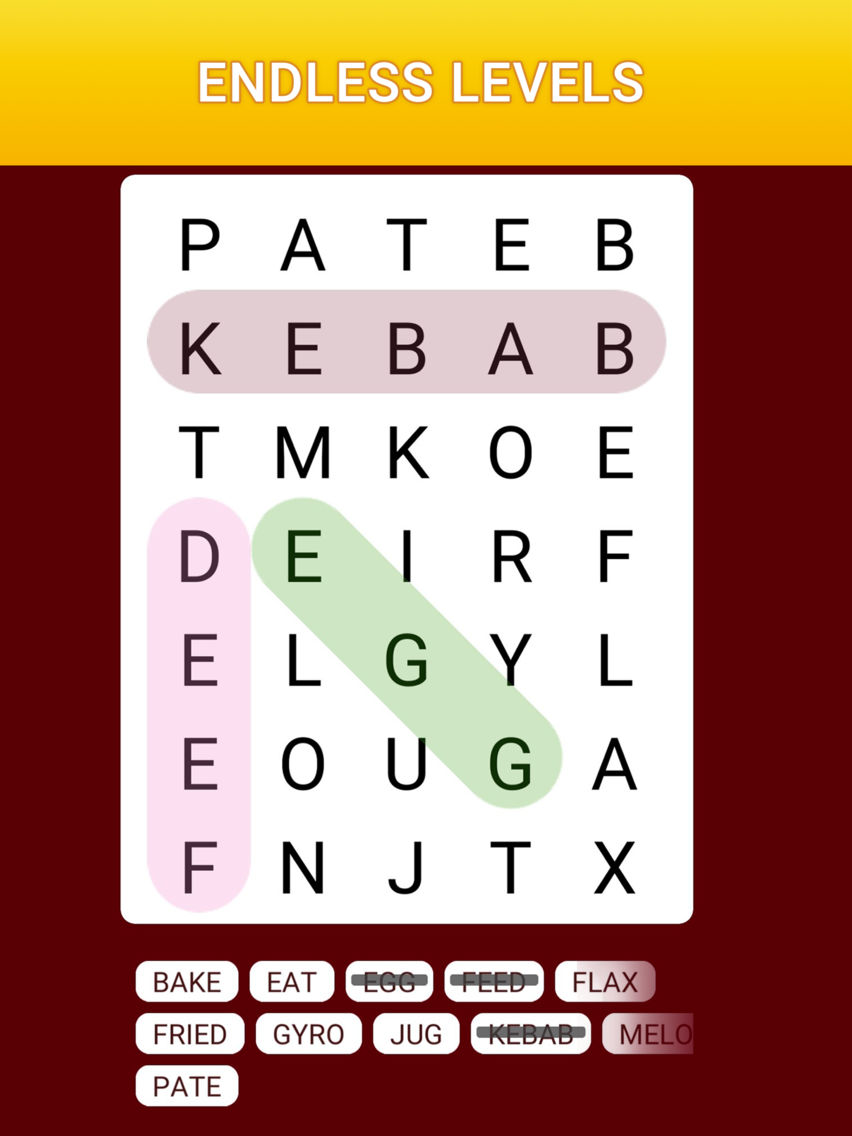 Find Words Puzzles for iOS (iPhone/iPad) - Free Download at AppPure
