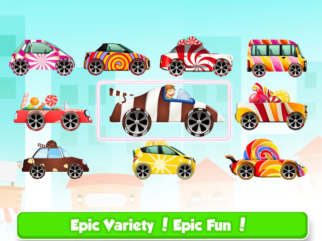 Chocolate Candy Car Racing - Kids Xtreme 4wd Rally on Hillbilly Candy ...