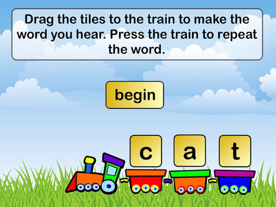 Train Phonics CVC for iOS (iPhone/iPad/iPod touch) Latest Version at $0 ...