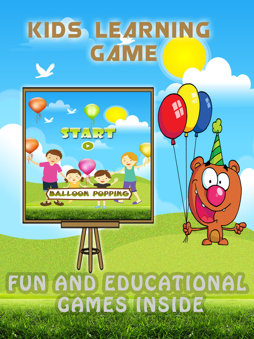 Balloon Popping - Preschool Alphabet Phonics Game for iOS (iPhone/iPad ...