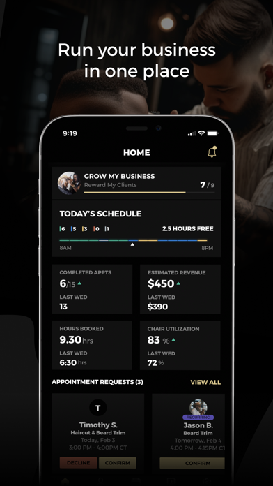 theCut: #1 Barber Booking App for iOS (iPhone/iPod touch) - Free ...