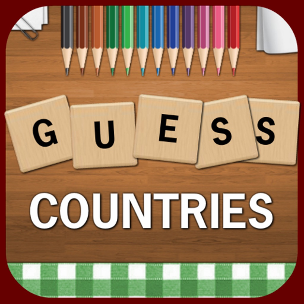 Guess Countries - Best Free Country Names Guessing Word Search Puzzle ...