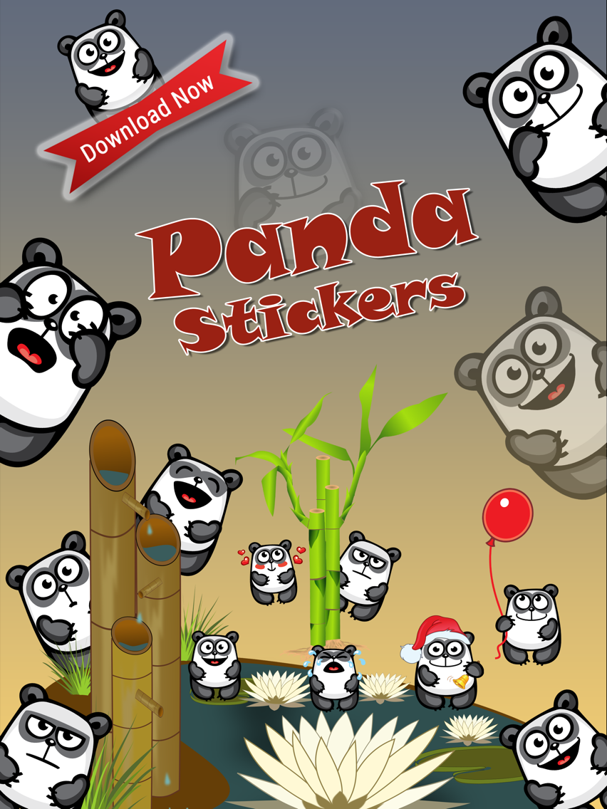 Panda Emojis Stickers for iOS (iPhone/iPad) Latest Version at $0.99 on ...