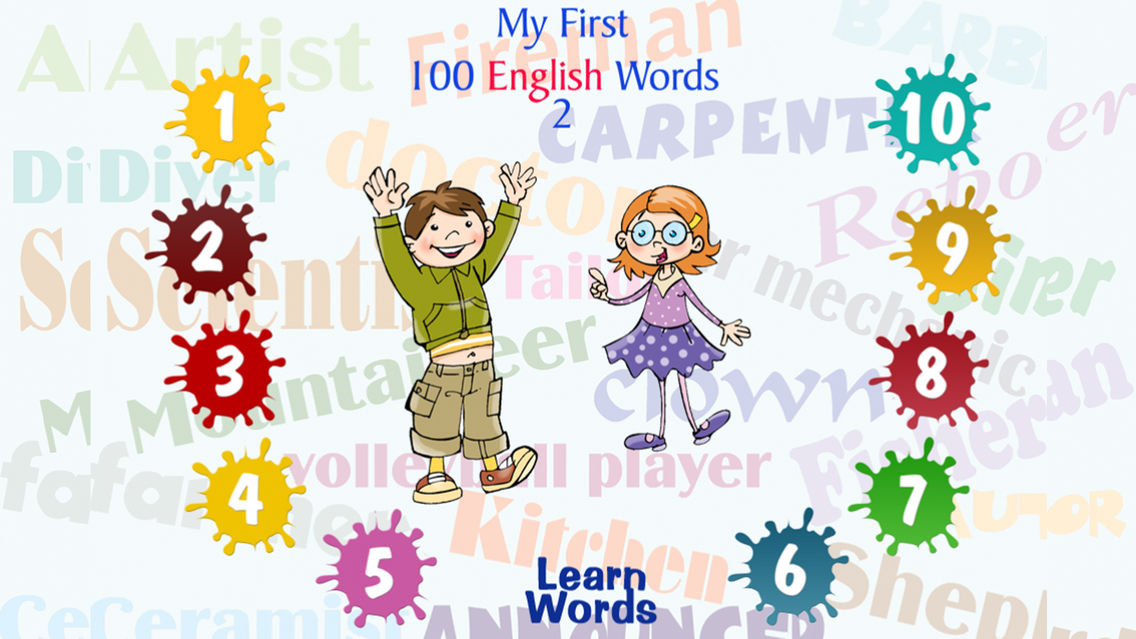 My First 100 English Words 2 pour iOS (iPhone/iPad) - Téléchargement ...