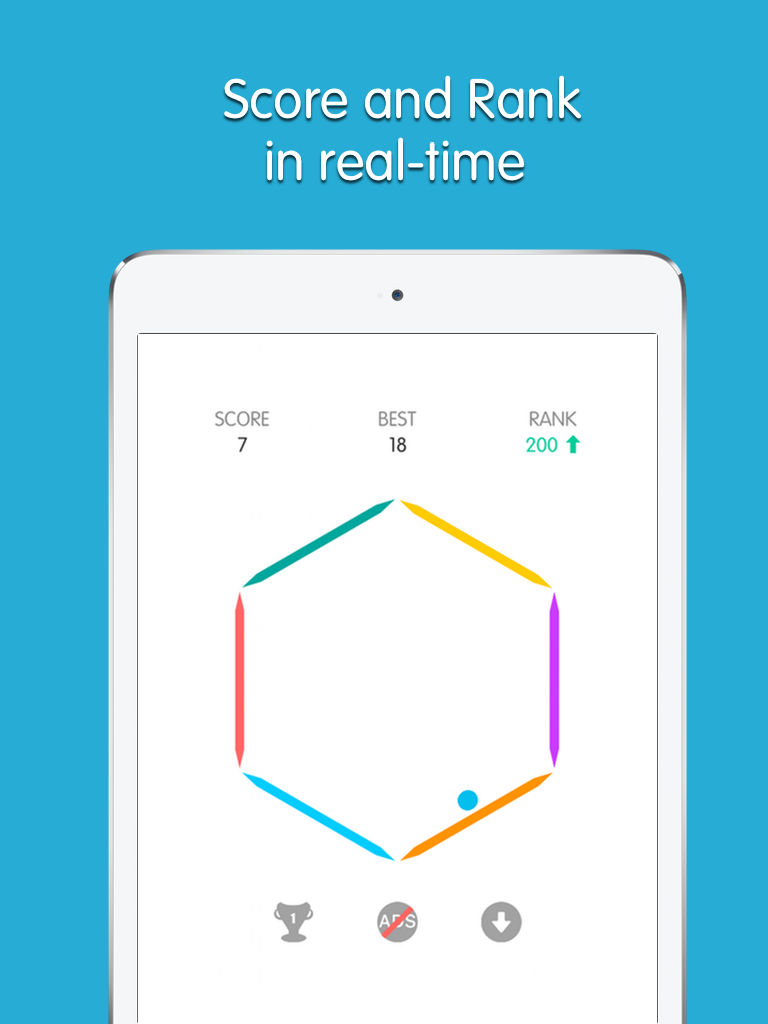 Hex Reflex - Impossible Color Reaction! Brain Stimulation Game for iOS ...