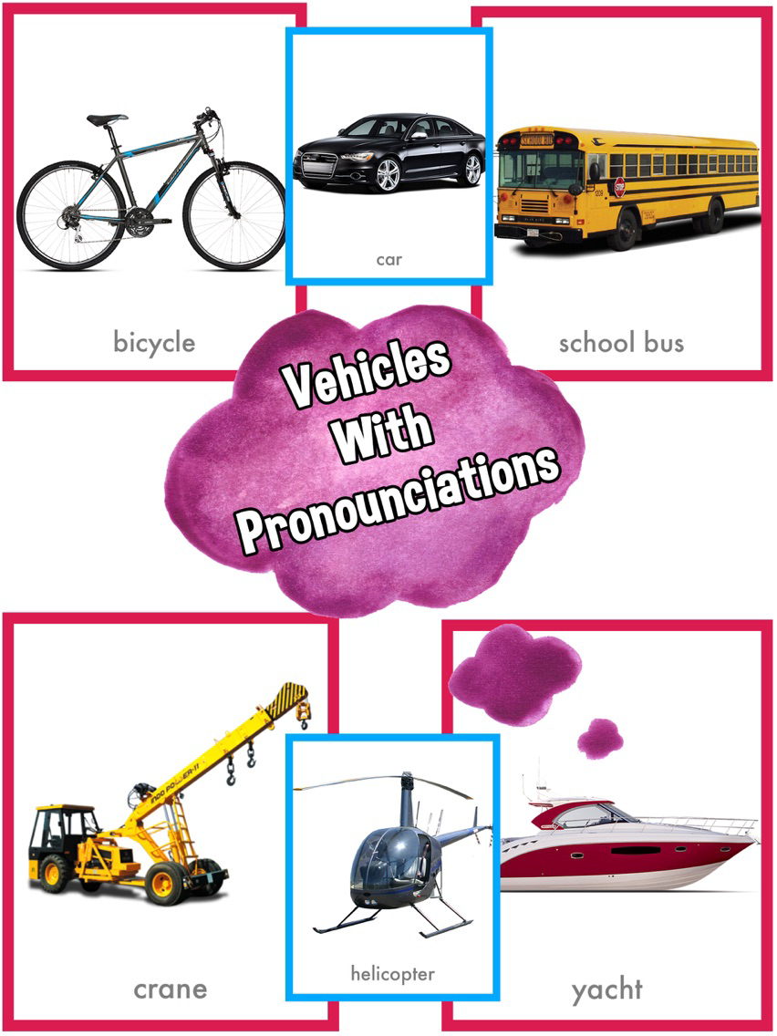 Toddlers My Baby First Words - Vehicles for iOS (iPhone/iPad) - Free ...