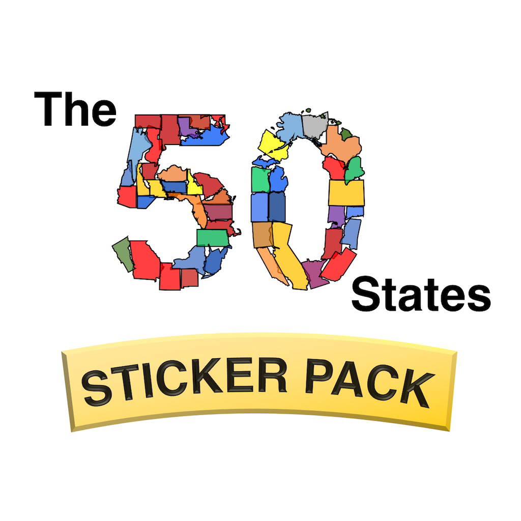 The 50 States Sticker Pack for iOS (iPhone/iPad) Latest Version at $0. ...
