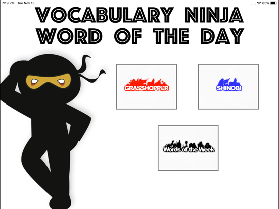 Vocab Ninja - Word of the Day para iOS (iPhone/iPad/iPod touch ...
